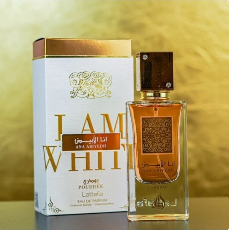 ANA Abiyedh Poudre, EDP, Lattafa – Arabic Perfume – Nišiniai Kvepalai